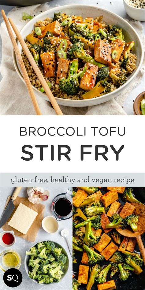 Healthy Broccoli Tofu Stir Fry Recipe