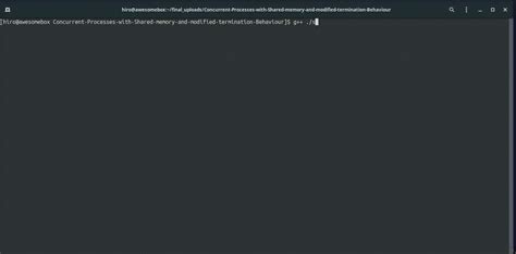 GitHub Priyanshu Concurrent Processes With Shared Memory And Modified Termination