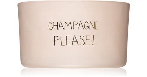 My Flame Figs Delight Sparkling Wine Please Scented Candle With