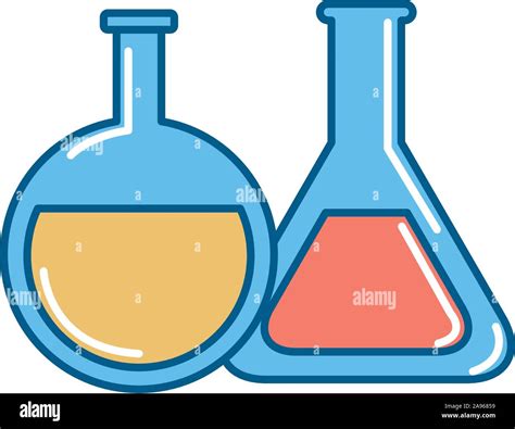 Flask Icon Design Substance Science Laboratory Chemistry Research