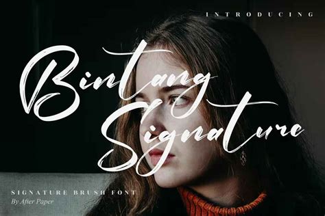 Bintang Signature Font Dfonts