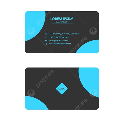 Tarjeta De Visita Modernas Descarga Gratuita De Plantilla En Pngtree