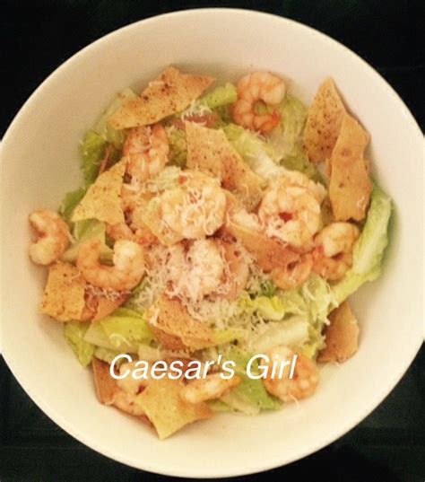 Martha Stewart Caesar Salad With Spicy Shrimp Caesars Girl