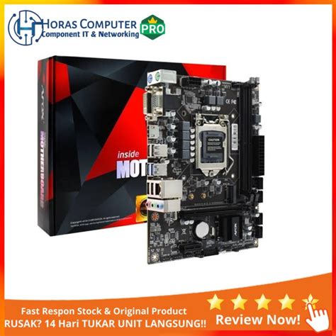 Jual Motherboard Afox IH510 MA2 V2 Chipset H510 Gen I9 Intel LGA 1200 DDR 4 Jakarta Pusat