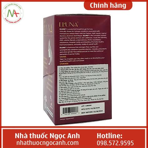 Thuốc Eluna là thuốc gì có tốt không giá bao nhiêu mua ở đâu