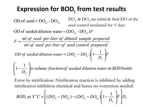 DO BOD And COD PPT Chemistry Science