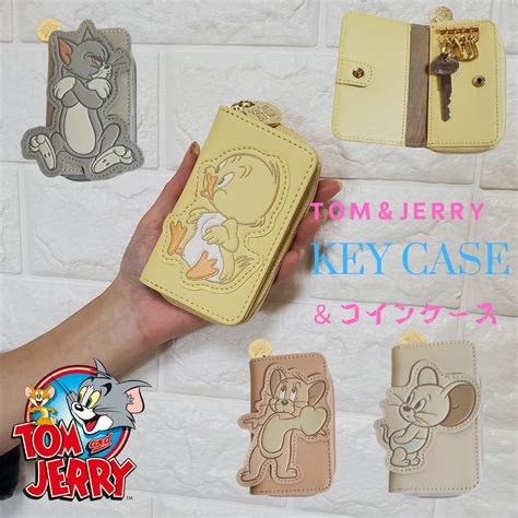 【楽天市場】p10期間限定 トムとジェリー キイケース 小銭入れ ミニ財布 ウォレット カギ入れ ミニウォレット レディース トム＆ジェリー