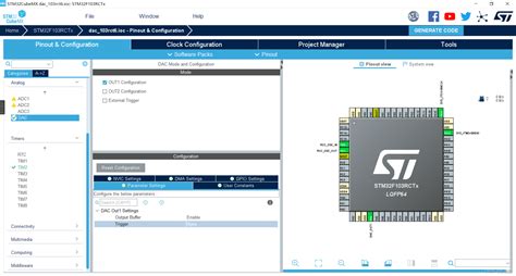 Dac多种入门玩法（stm32）dac编程 Csdn博客