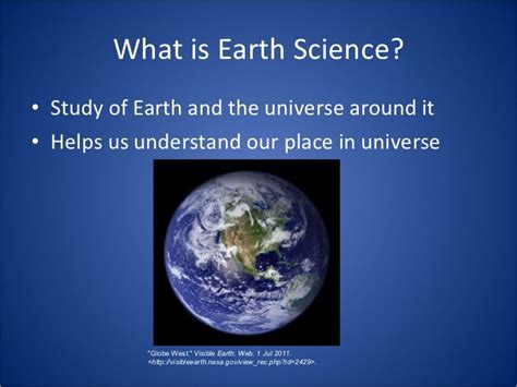 Introduction To Earth Science
