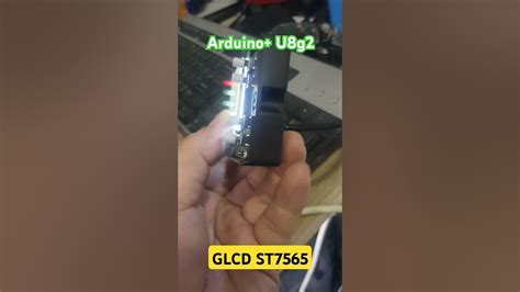 Arduinou8g2u8glib Library Glcd St7565 Trending Youtube