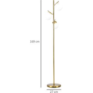 Modern Lights Tree Floor Lamp Globe