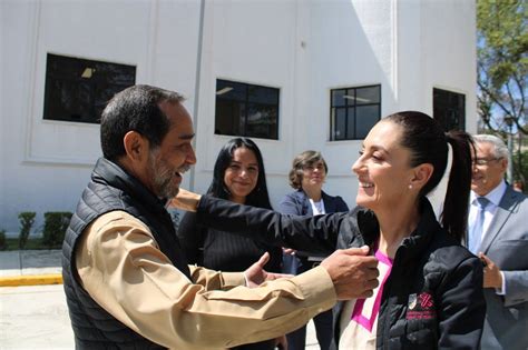 Visita la Jefa de Gobierno de la Ciudad de México a la Comunidad