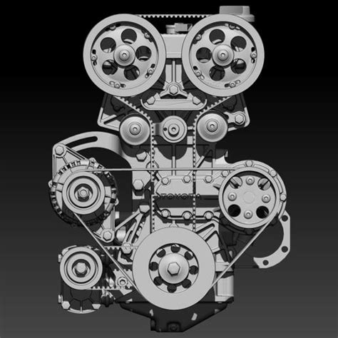 🌆 2jz Gte Engine For 3d Printing 24th And 18th Scale With And Without