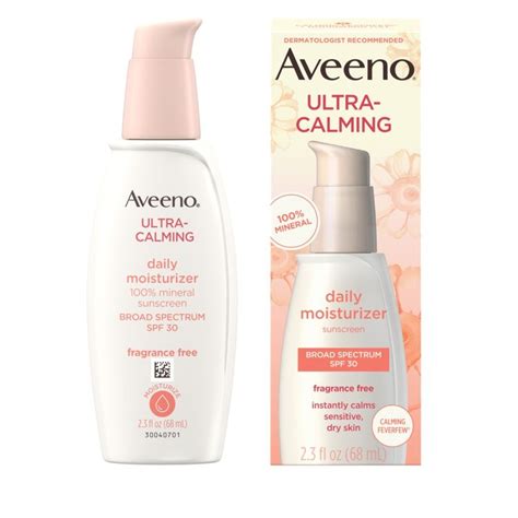 Aveeno® Ultra Calming® Daily Face Moisturizer Spf 30 Reviews 2022