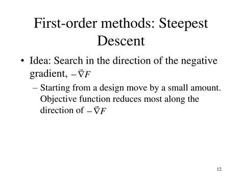 Ppt Unconstrained Optimization Powerpoint Presentation Free Download Id562880