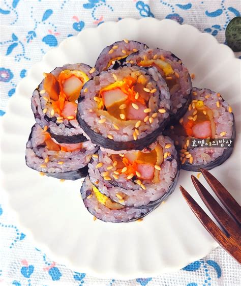 어린이김밥 만들기 어린이 꼬마김밥 레시피 어린이 김밥
