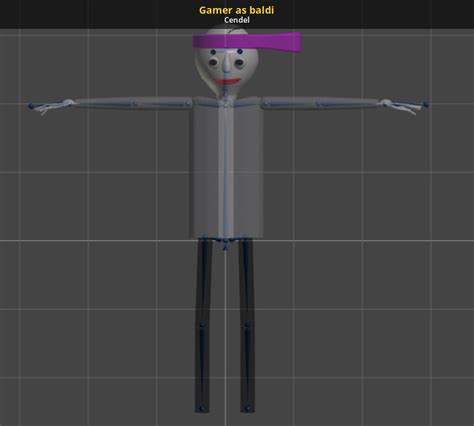 Gamer As Baldi 3d Models