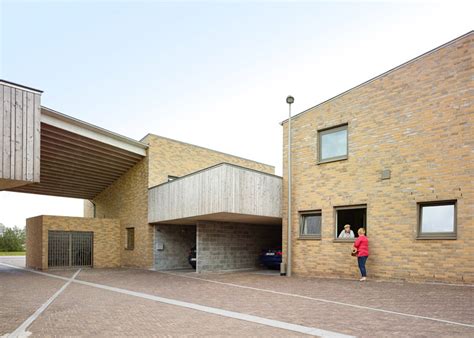 Volt Architectens Housing Scheme Fits Around A Courtyard