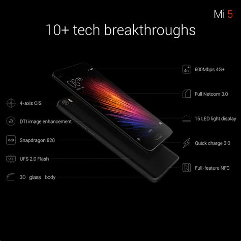 Vente flash Xiaomi Mi5 à 355 euro Chinandroid