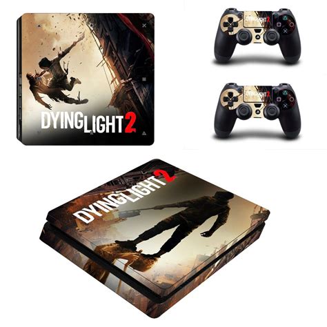 Ps4 Slim And Controllers Skin Sticker Dying Light 2 Design 1
