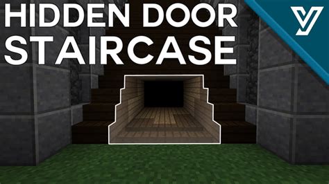 Tutorial Expandable Hidden Staircase Door For Minecraft 111 112