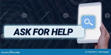 Writing Displaying Text Ask For Help Business Overview Request To
