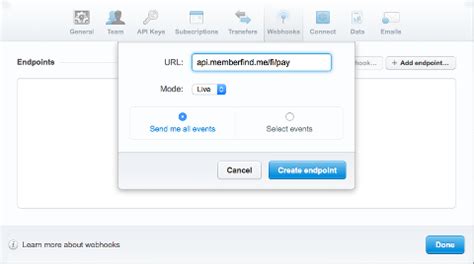 Setup Stripe Payments MembershipWorks
