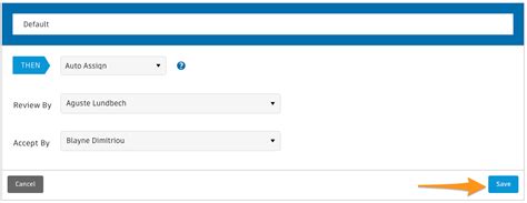 how to create default and custom project approval rules general