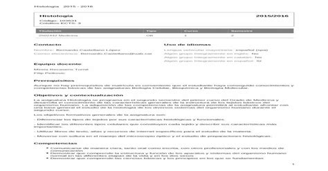 Histología Uab Barcelona · IntroducciÓn A La Histologia Concepto De