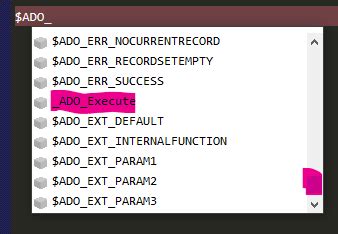 BETA SciTE V5x Lua Dynamic Include And Smart AutoComplete For Vars