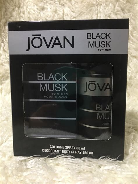 💯 Original Jovan Black Musk Cologne Spray 88ml Deodorant Body Spray