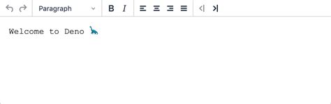 Your First Deno App With Wysiwyg Editing