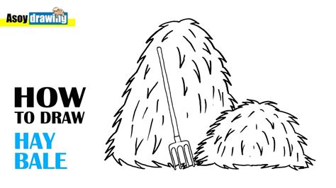 Hay Bale Illustration
