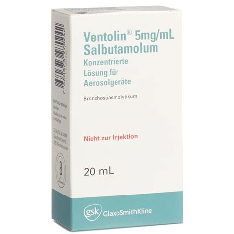 Ventolin Sol Inhal 5 Mgml Fl 20 Ml Commander En Ligne