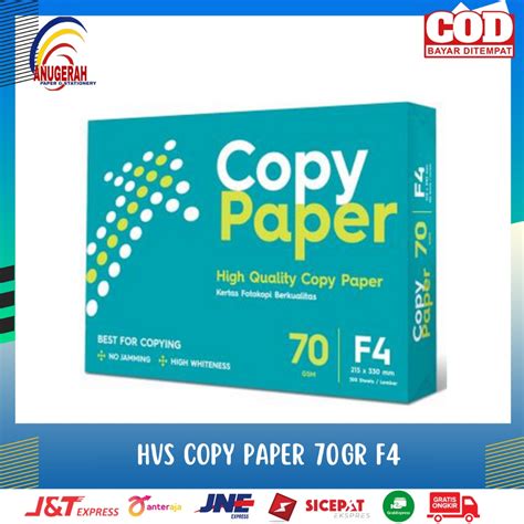 Jual Kertas Hvs Copy Paper Folio F4 70 Gram Murah Rim Shopee Indonesia