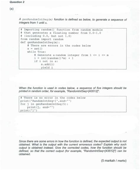 Solved Use Python Programming Languagequestion 2aa
