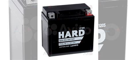 Аккумулятор для мопеда и скутера hard YTX5L-BS 12V купить в Москве Hard ...