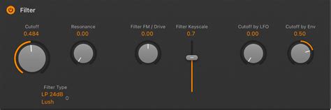 Retro Synth filter controls in Logic Pro for iPad – Apple Support (UK)