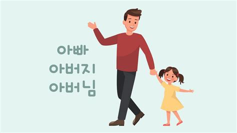 How To Say Dad” In Korean Akapinn