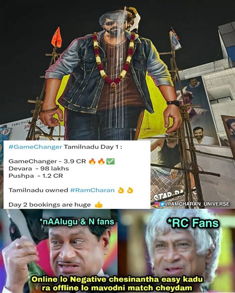 Ram Charan 🔵 Ram Nandan And Appanna Mass Rampage At Box Office 🥁💥🤙