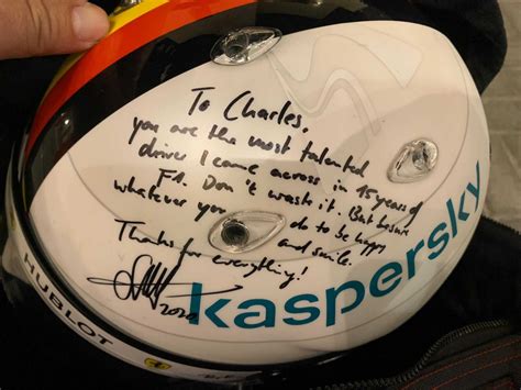 Vettels Classy Farewell Message To Leclerc