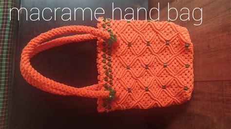 Macrame Handbag Easy Macrame Tutorial For Beginners Design 2 YouTube