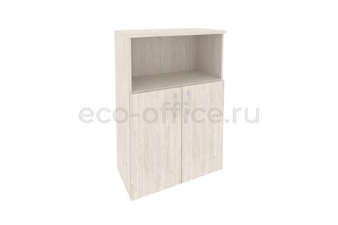 Купить Шкаф средний широкий Onix O St 2 1 Денвер Светлый по цене в компании Эко офис