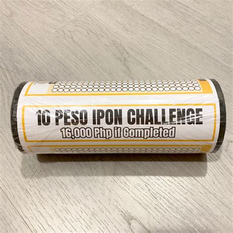 CCH 10 Peso Bill Ipon Challenge Alkansya 16 000 If Completed 9 Inches