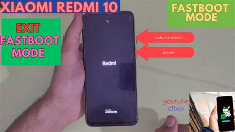 Xiaomi Redmi 10 FASTBOOT MODE Exit Fastboot Mode Xiaomi YouTube