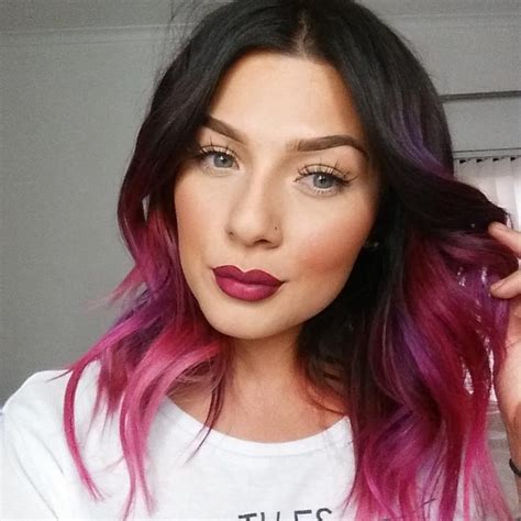 23 Ideas For Trendy Magenta Hair Color Hairstyles For Women
