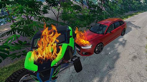 Car Crashes in BeamNG Drive! | Ultimate Destruction - YouTube