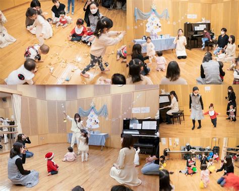 リトミック教室＠目黒区都立大学 『0歳～3歳 親子クラス』開催の様子②！12月は『プレゼント』＆次回の教室日程 Sash Animato