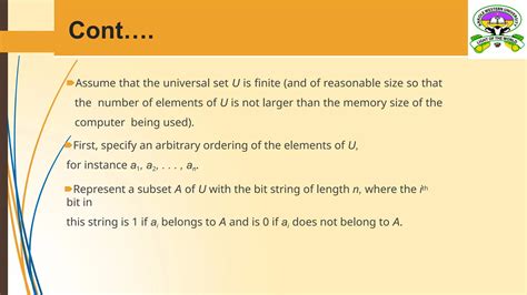 INTRODUCTION TO Set Theory Unit Pptx