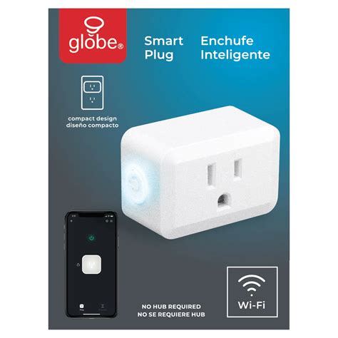 Globe Single Outlet Wi Fi Smart Plug Shop Smart Home Accessories At H E B